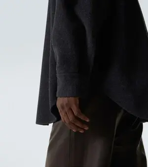 Fear Of God Wool And Cashmere Overshirt - Grey
