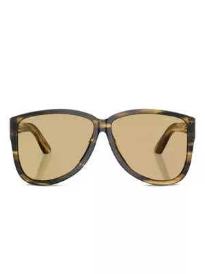 Miu Miu Oversized-frame Sunglasses - Brown