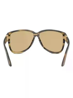 Miu Miu Oversized-frame Sunglasses - Brown