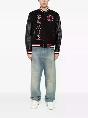 SINCLAIR Patch-emblem Bomber Jacket