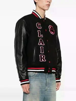 SINCLAIR Patch-emblem Bomber Jacket