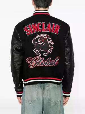 SINCLAIR Patch-emblem Bomber Jacket