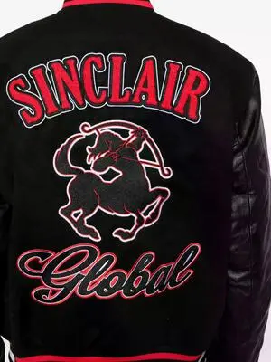 SINCLAIR Patch-emblem Bomber Jacket