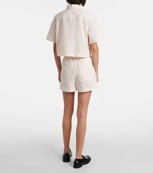 Burberry Check Cotton Shorts