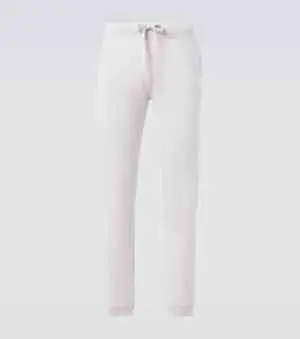 ALLUDE Wool And Cashmere Sweatpants - Grey