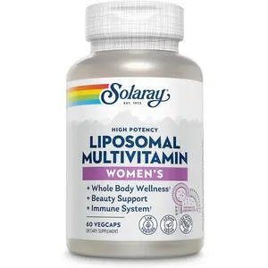 SOLARAY Liposomal Multivitamin 60 Capsules - One-color
