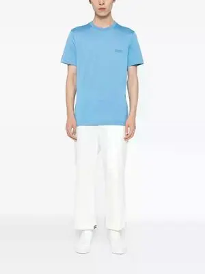 Kiton Embroidered-logo T-shirt