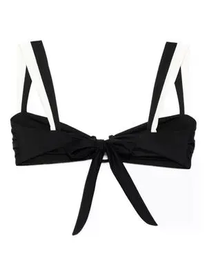 AWAY THAT DAY Cannes Bikini Top Black