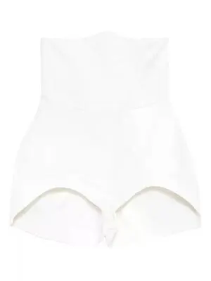 VESTIAIRE D'UN OISEAU LIBRE Corset Shorts - White