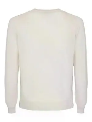 KANGRA Crew-neck Sweater With Ribbed Trim