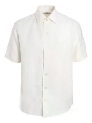 AGNONA Short-sleeve Linen Shirt