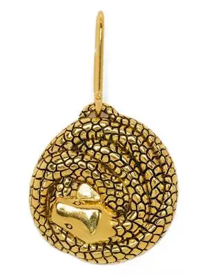 AURÉLIE BIDERMANN Snake Motif Pendant - Gold