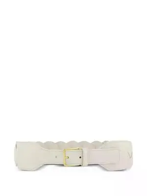 Altuzarra Braided Calf-leather Belt - White