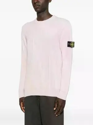 Stone Island Ribbed Crew-neck Sweater