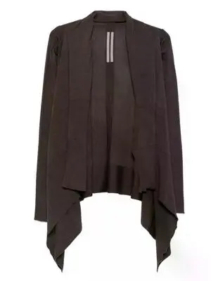 Rick Owens Asymmetric Open-front Cardigan
