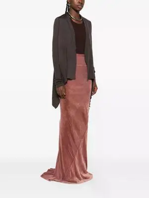 Rick Owens Asymmetric Open-front Cardigan
