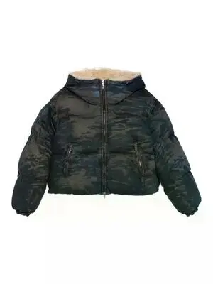 DIESEL Camouflage Padded Jacket