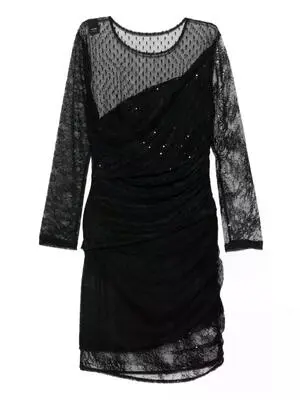 Pinko Sequin-embellished Mini Dress