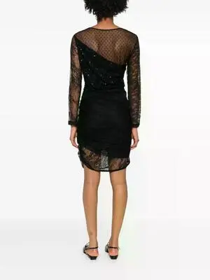 Pinko Sequin-embellished Mini Dress