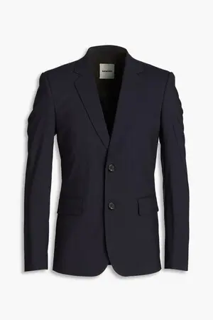 Sandro Woolblend Blazer - Navy