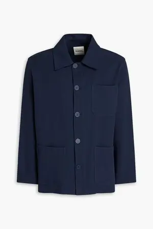 Sandro Cottontwill Overshirt - Navy