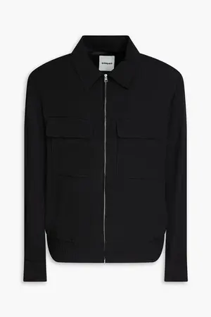 Sandro Crinkledcrepe Overshirt