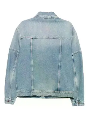 Moschino Patchwork Denim Jacket