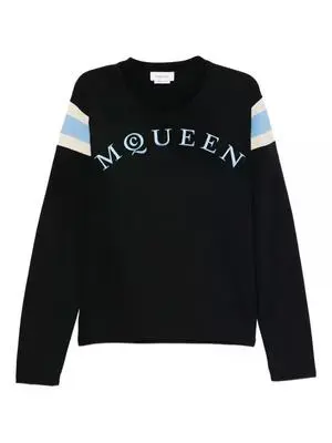 Alexander McQueen Logo-embroidered Sweatshirt