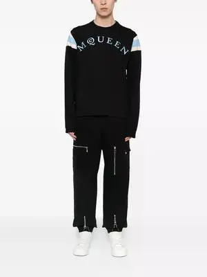 Alexander McQueen Logo-embroidered Sweatshirt