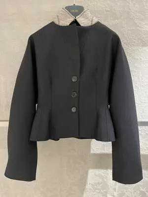 Dior Fitted Jacket - Black
