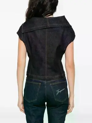 Jacquemus Zip-front Asymmetrical Top