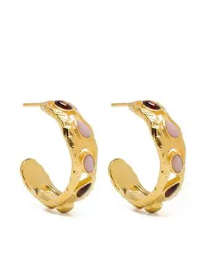 AURÉLIE BIDERMANN Atalide Hoop Earrings - Gold