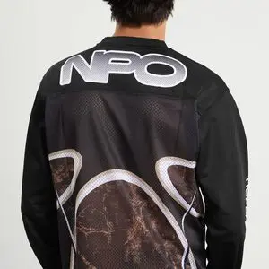 NO PROBLEMO Alien Long Sleeve Moto Jersey
