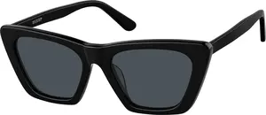 Zenni Cat-eye Full Rim Sunglasses - Black