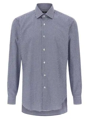BARBA NAPOLI Vichy Shirt