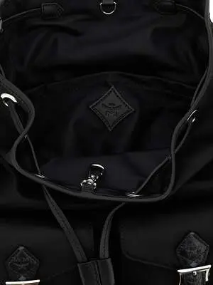 Mcm Aren Small Backpack - Black