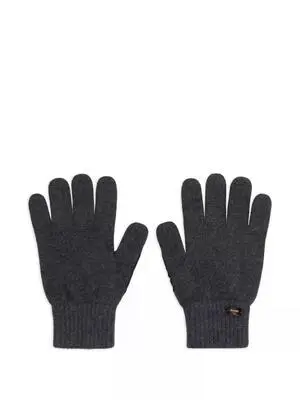 MOORER Easton Knitted Gloves - Grey
