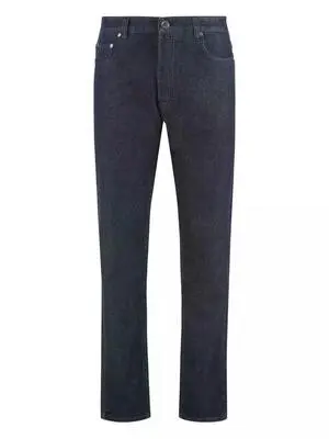 MOORER Five-pocket Denim Jeans