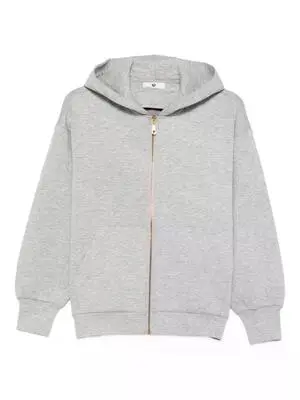 TWINSET Hooded Zip-up Top