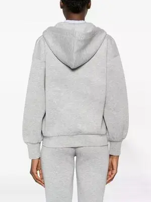 TWINSET Hooded Zip-up Top