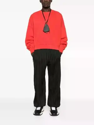 ENTIRE STUDIOS Crew-neck Cropped Sweatshirt