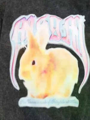 MSGM Rabbit-print Long-sleeve T-shirt