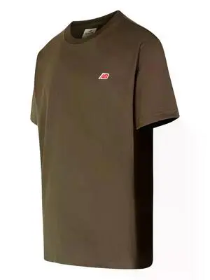NEW BALANCE Logo-patch Crew-neck T-shirt