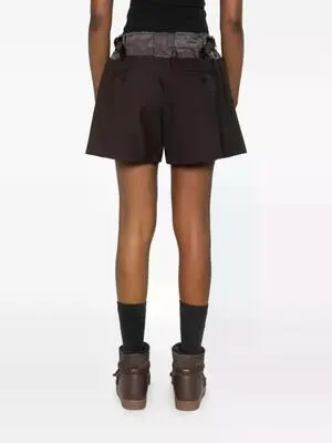 Sacai Paneled Tailored Shorts