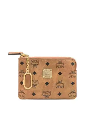 Mcm Mini Aren Visetos Card Pouch