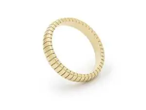 BONDEYE JEWELRY 14k Gold 4mm Band - Yellow Gold