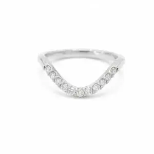 BONDEYE JEWELRY Dancing Diamond Ring - White Gold