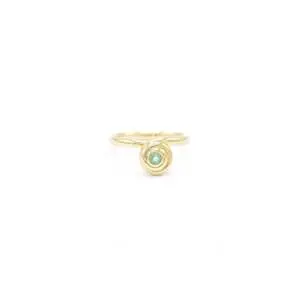 BONDEYE JEWELRY Kate Ring - Emerald