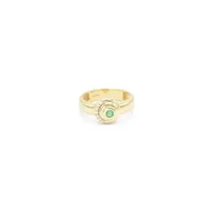 BONDEYE JEWELRY Khushi Ring - Emerald