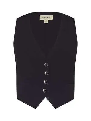 L'agence Button Detailed Vests For Women